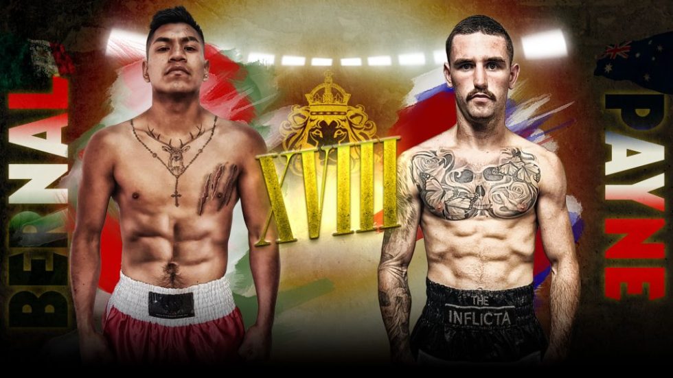 BERNAL vs PAYNE WBC World Youth Title - AUG 27 - Three Lions Promotions